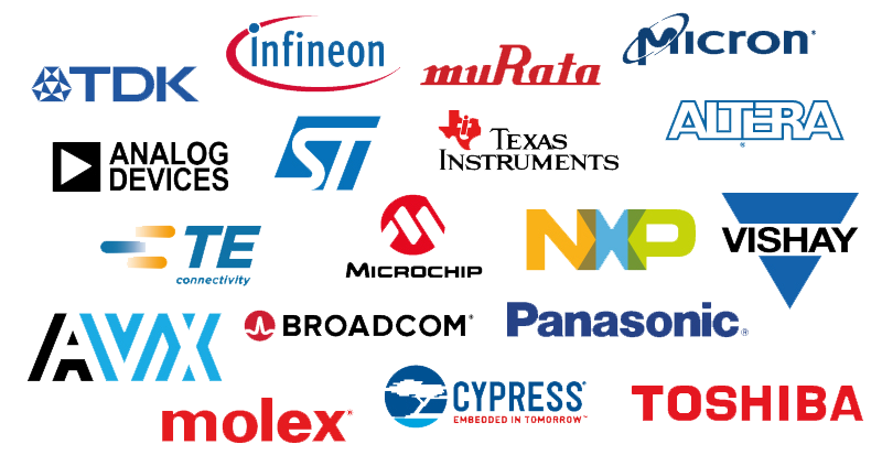 Our leading brands of electronic components | G 4 SOURCING